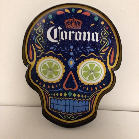 modelo | Wall Decor | Corona Cerveza Day Of The Dead Light Bulb Display ...